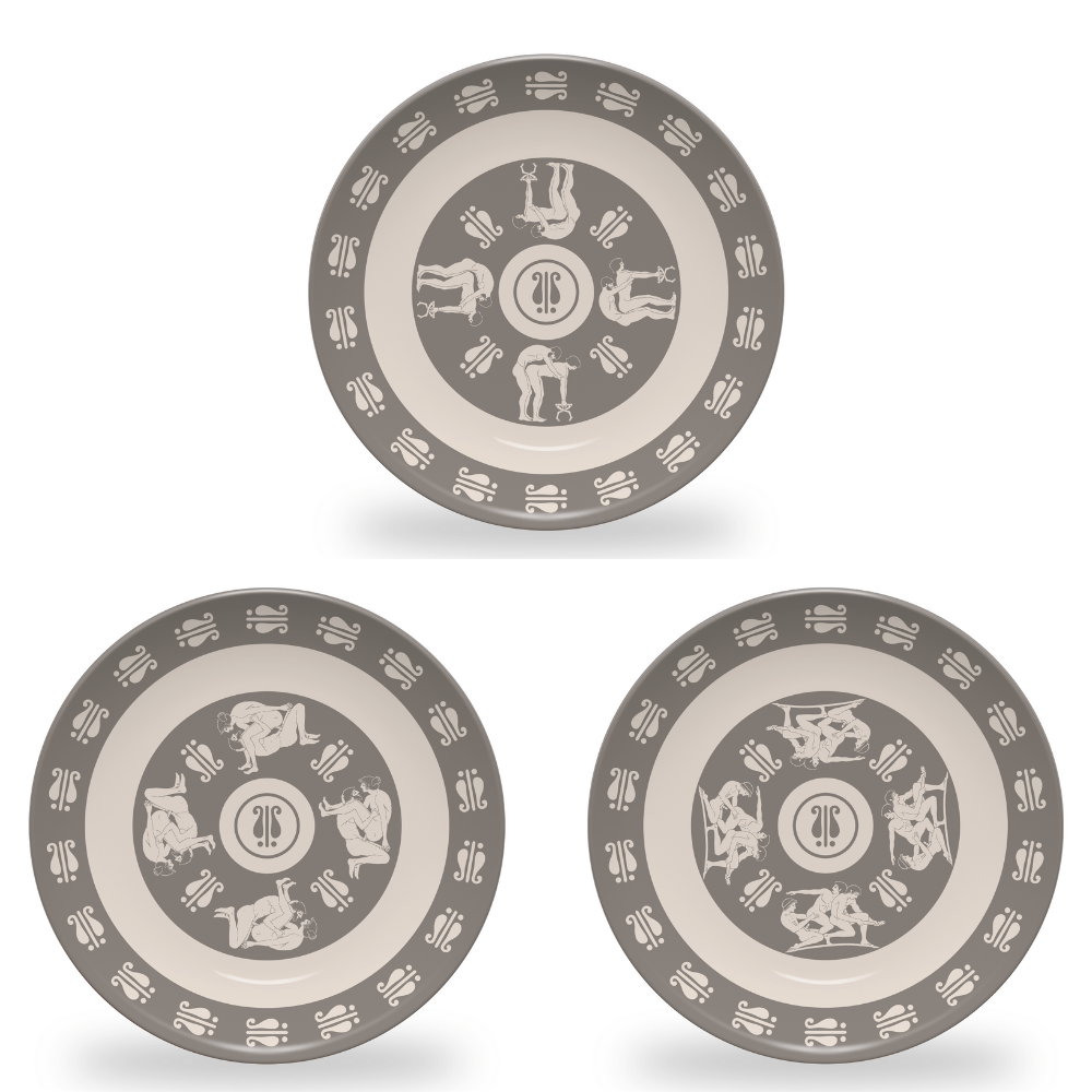 Birdcage Inspired Greek Boy Dinnerware - Plate Sets – INVI Expressionwear