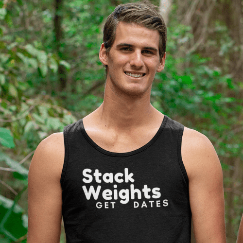 Stack Weights Get Dates Tank Top – INVI Expressionwear